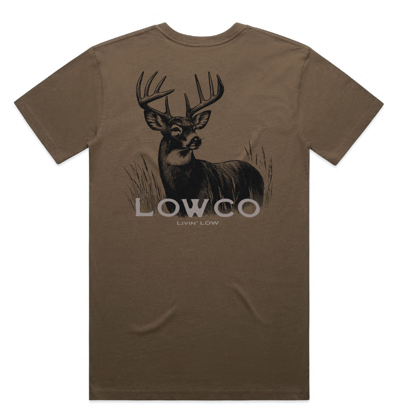 "The Carl" Buck Graphic T-shirt – LOWco RODS